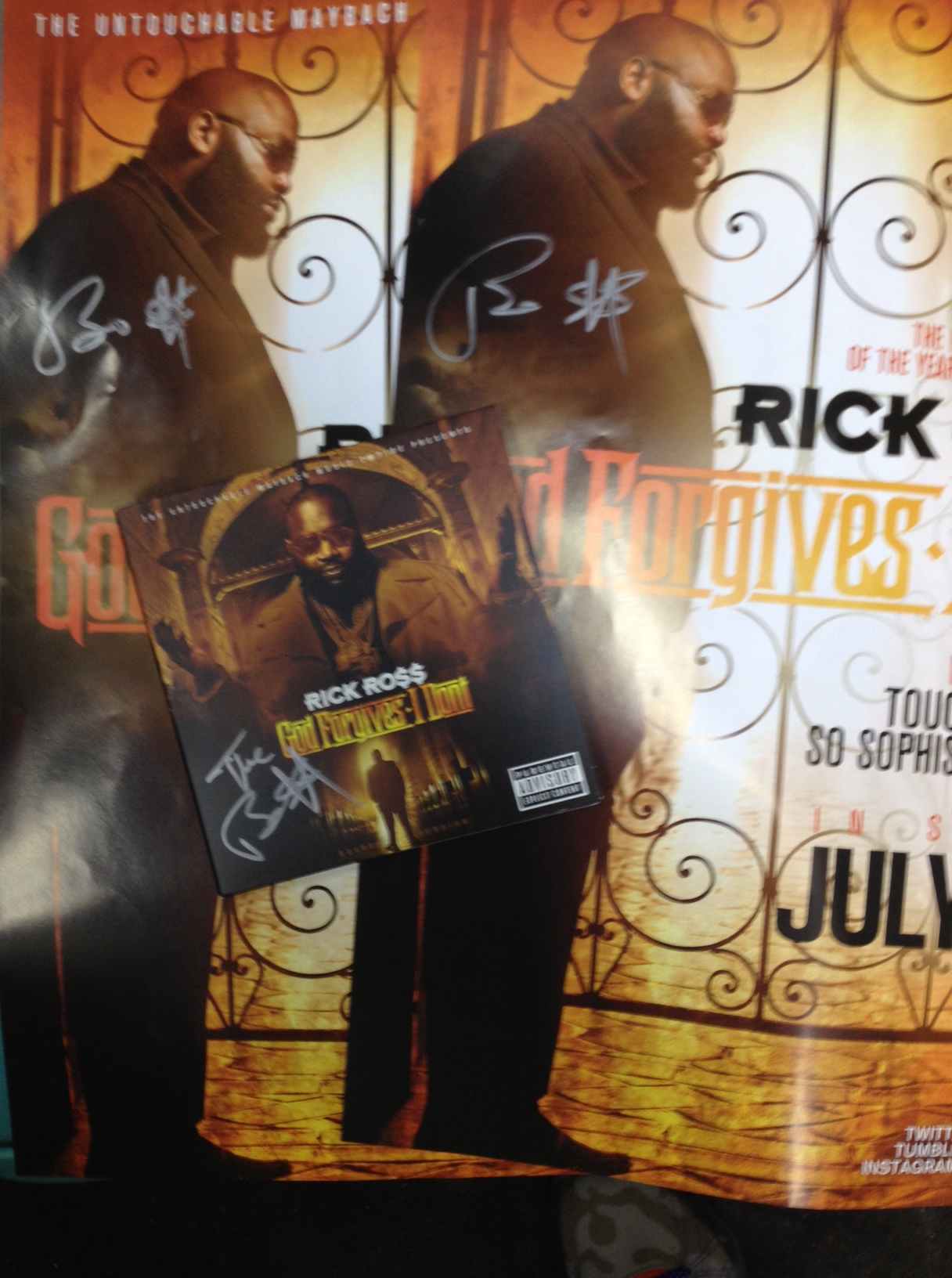 Win An Autographed Rick Ross "God Forgives, I Don't" Deluxe CD (Details ...