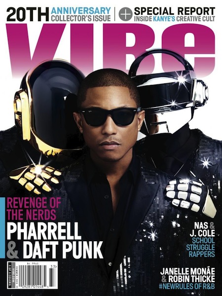 Daft Punk & Pharrell Cover VIBE Magazine’s 20th Anniversary Issue ...