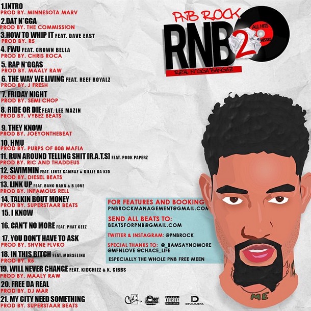 PnB Rock – RNB 2: All Hits No Misses (Mixtape) | Home of Hip Hop Videos ...