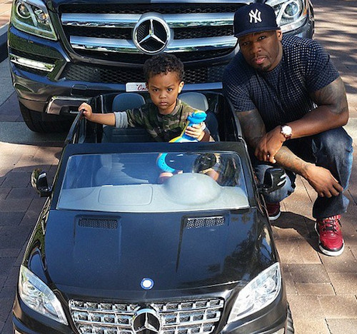 50 Cent's 2-Year-Old Son Signs $700K Modeling Deal With Kidz Safe