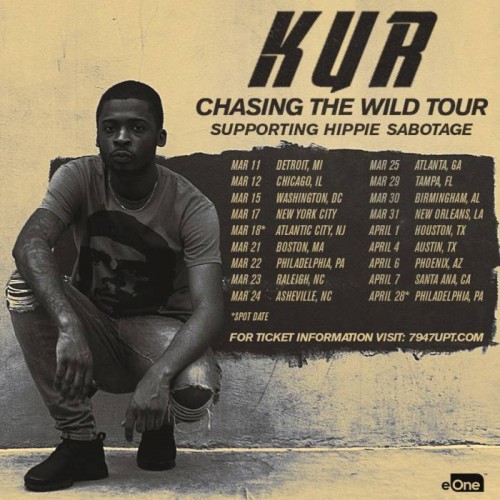 Kur Joins Hippie Sabotage In Chasing The Wild Tour Stop In Detroit This ...