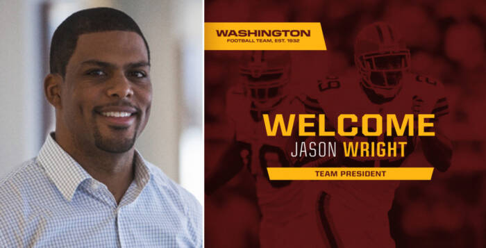 Jason Wright turns into NFL's first-ever Black team president